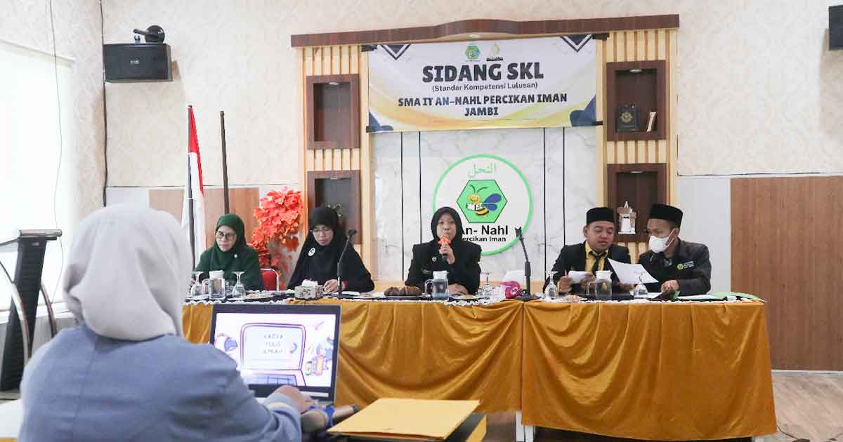 SMA IT An-Nahl Buka Ujian SKL dengan Semangat Amanah dan Optimisme ...