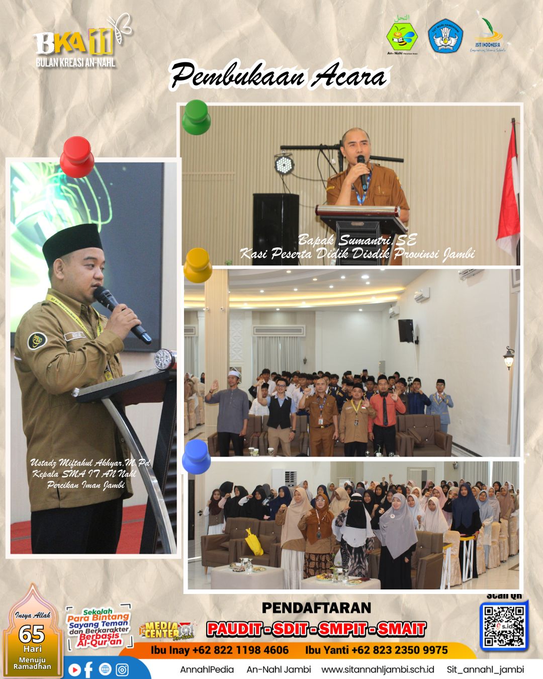 Pembukaan BKA 11 & di mulai dengan rangkaian Seminar “Healing in ...